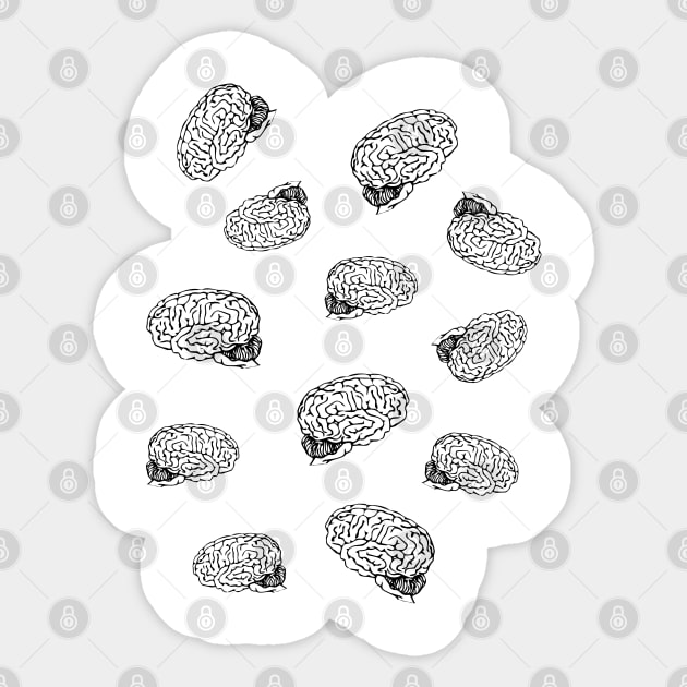human brain collage - Brain Collage - Sticker | TeePublic human brain collage - Brain Collage - Sticker | TeePublic